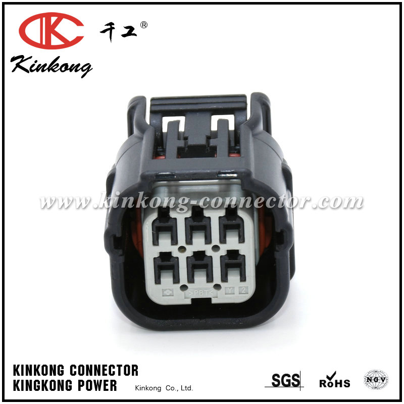 6189-7040 6 pin blade crimp connectors wire connectors CKK7061A-1.2-21